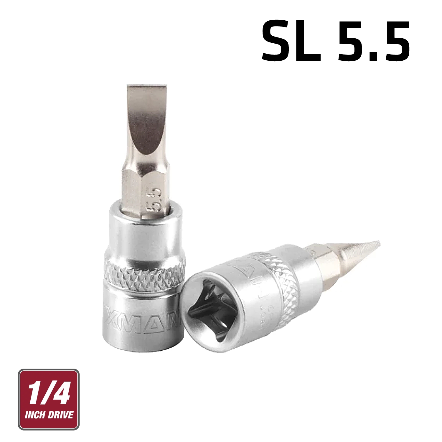 FIXMAN 1/4′ DR.BIT SOCKET SL5.5 SLOTTED SCREWDRIVER BIT – Planet Africa